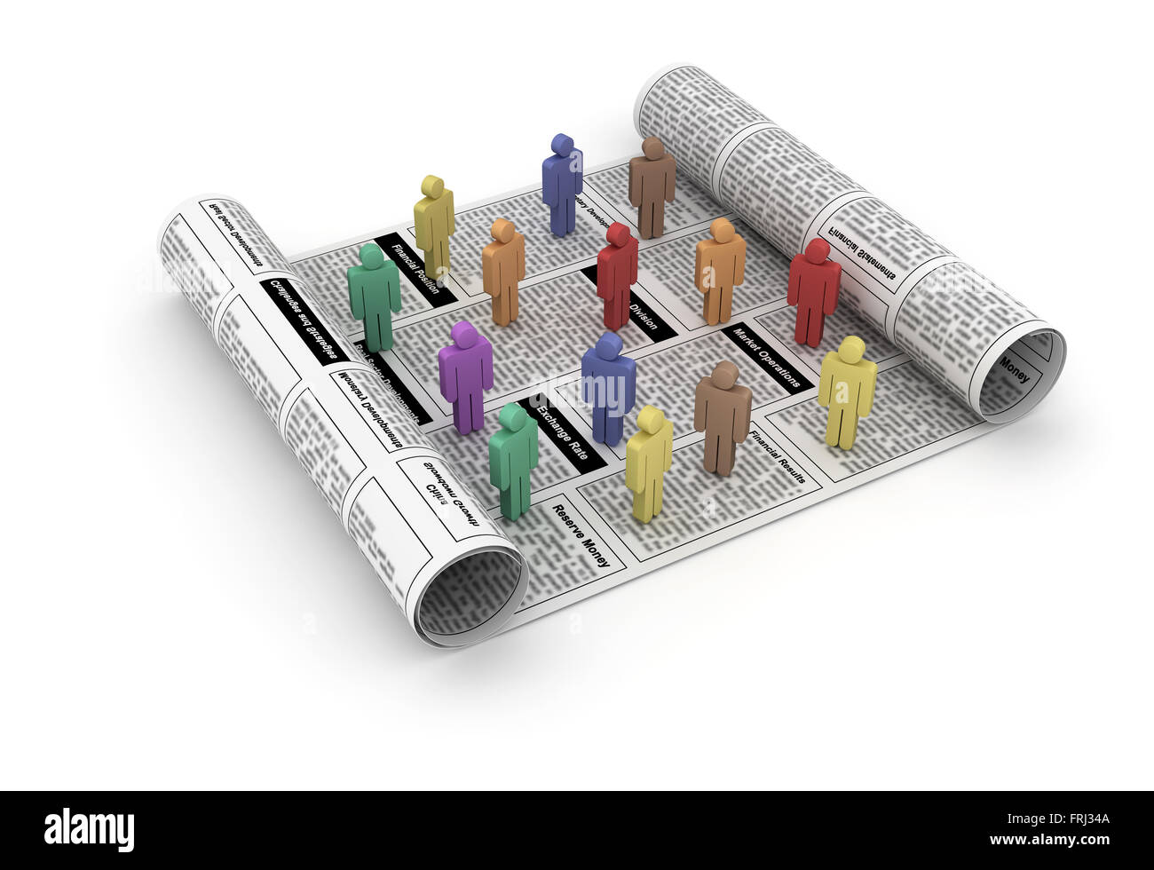 Man on job research Cut Out Stock Images & Pictures - Alamy