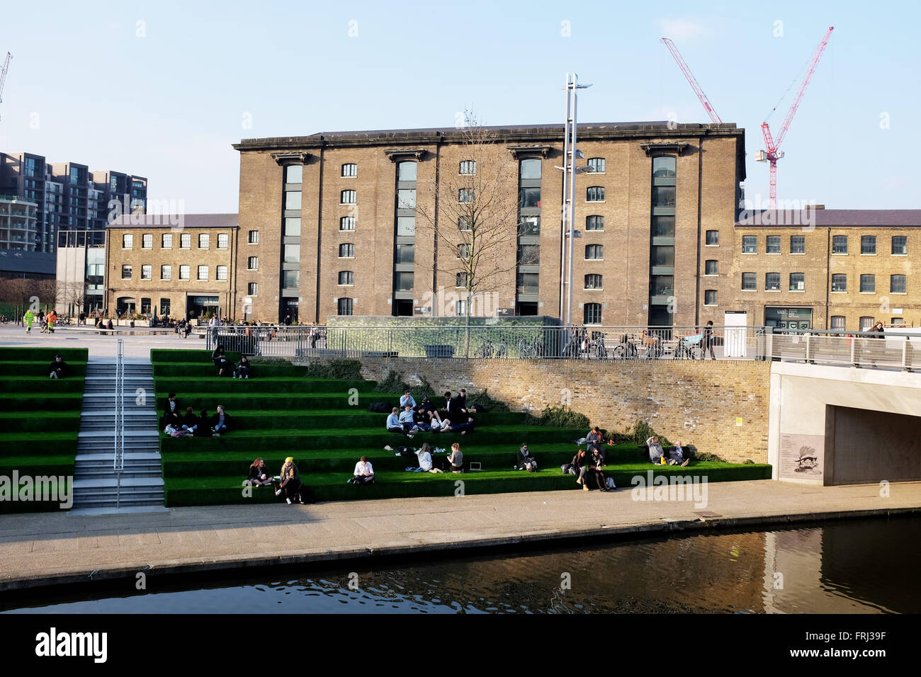 Old granary building granary square hi-res stock photography and images ...