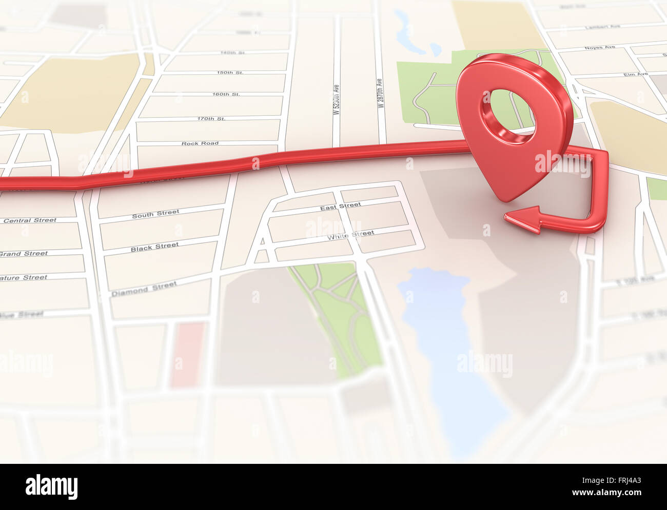 Location map concept hi-res stock photography and images - Alamy