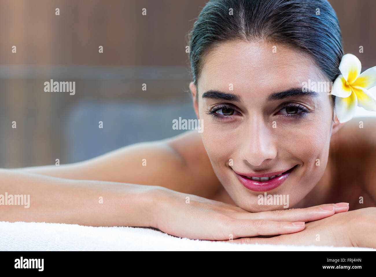 Woman relaxing on hotel hi-res stock photography and images - Alamy