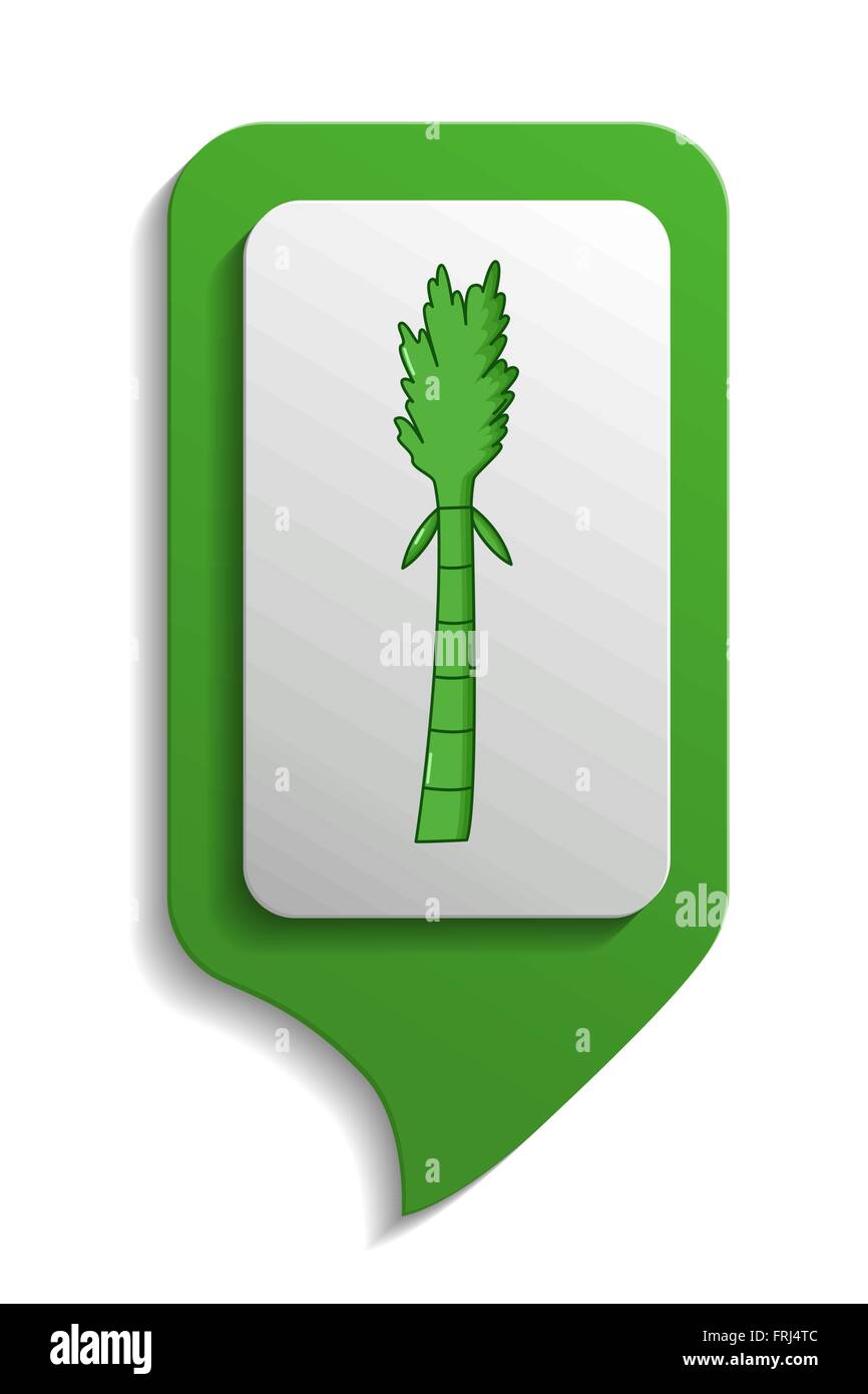 Bambu Runcing Vector