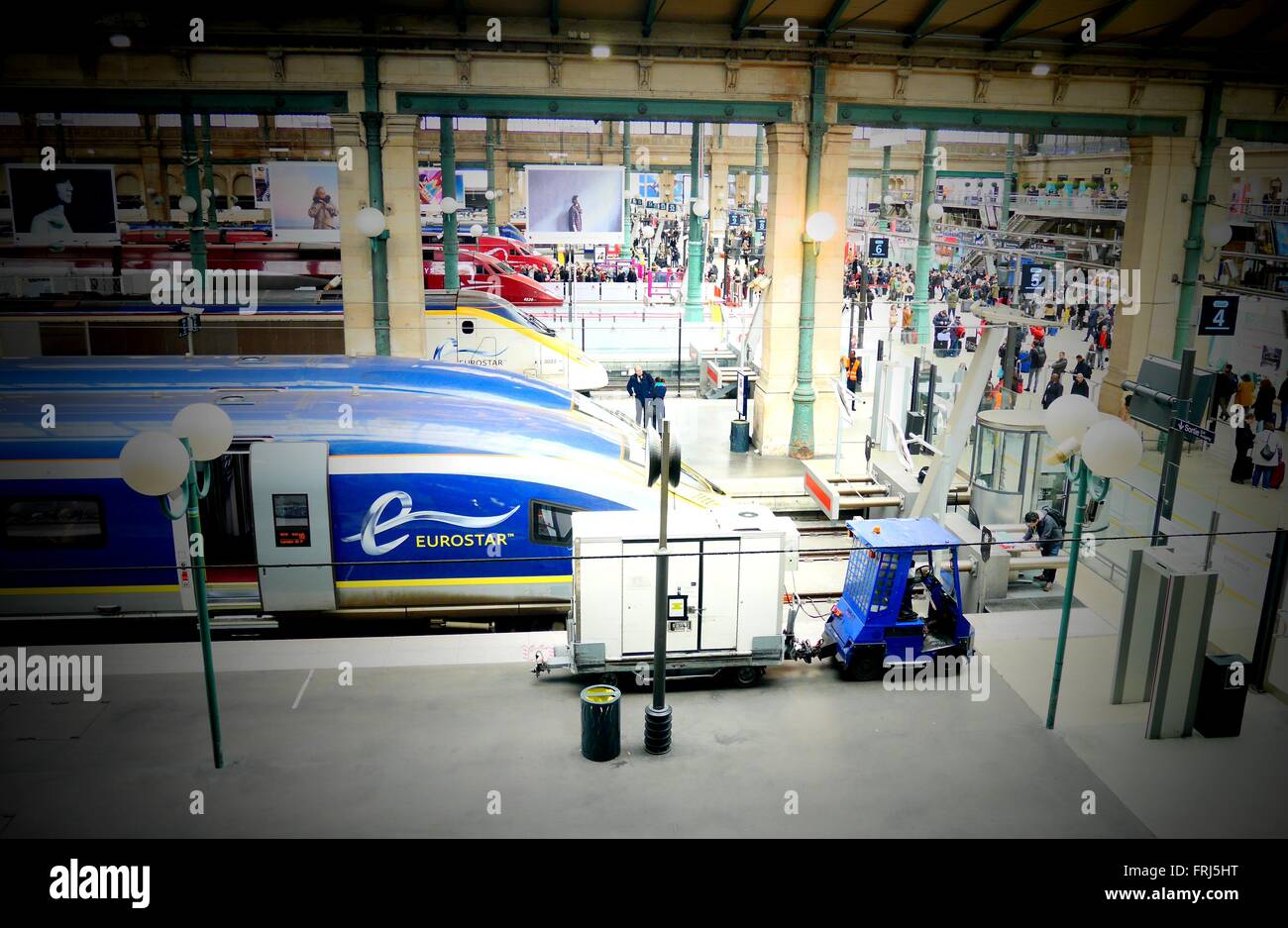 Eurostar paris station hi-res stock photography and images - Alamy