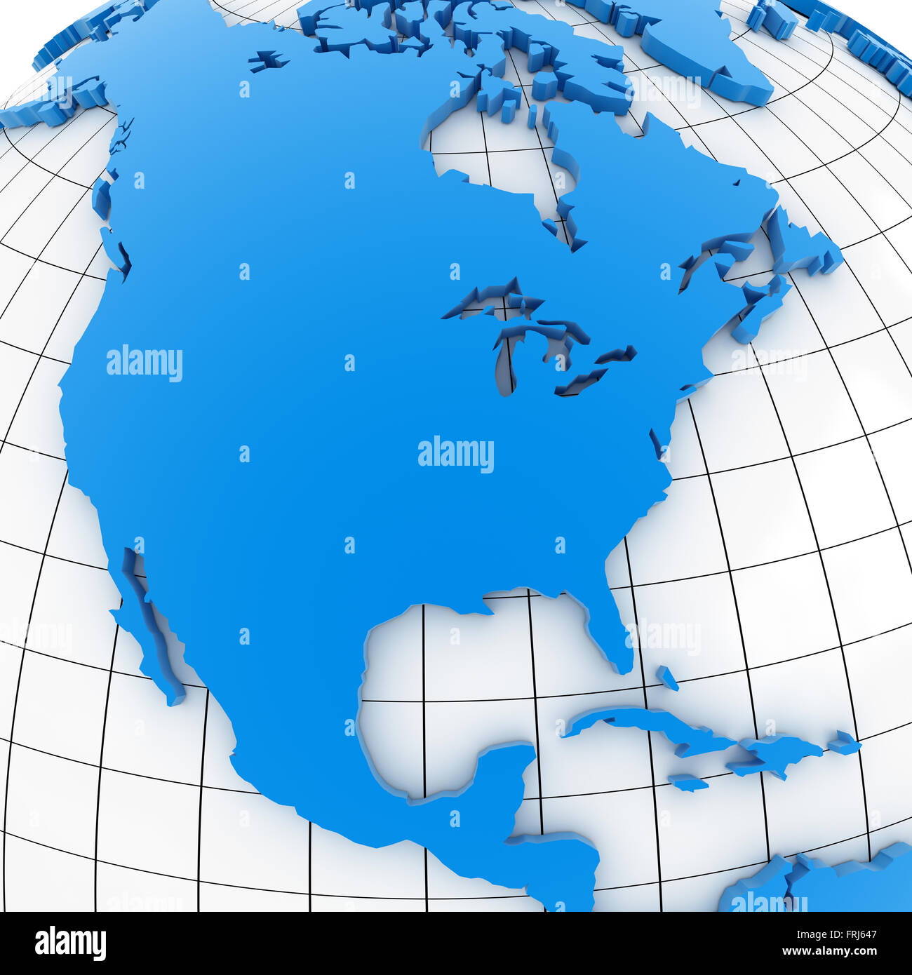 Usa map hi-res stock photography and images - Alamy