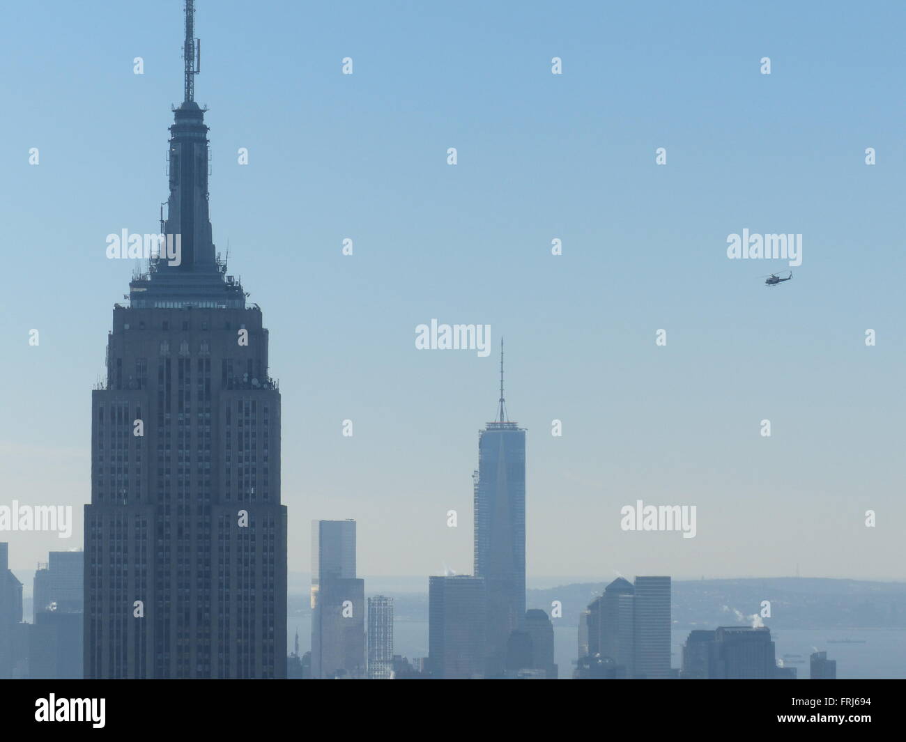 Empire state building one world hi-res stock photography and images - Alamy