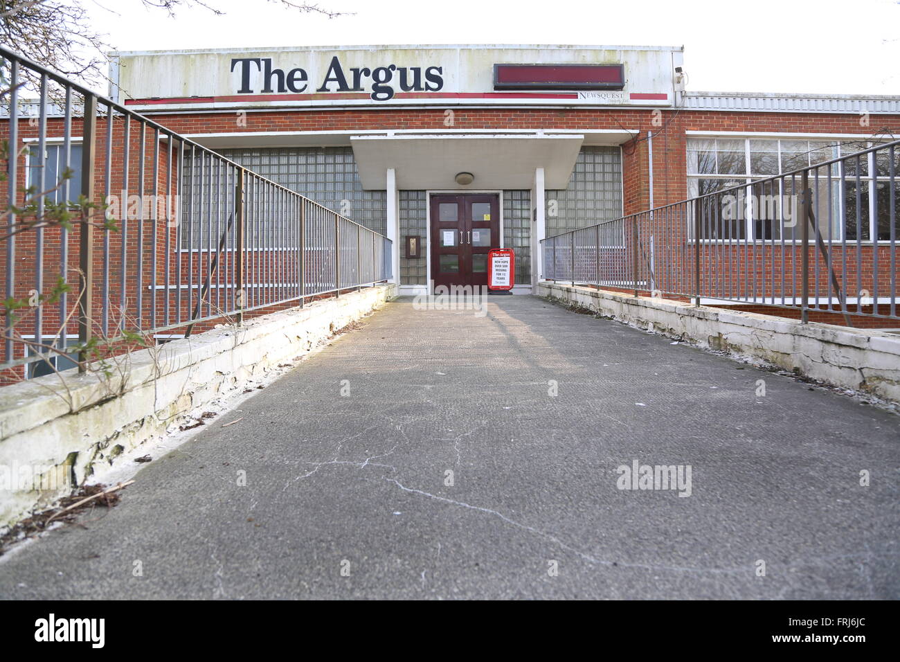 The former Hollingbury offices of The Argus Newspaper Brighton Stock ...