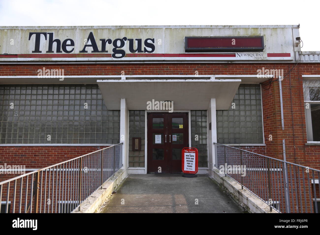 Brighton argus newspaper hi-res stock photography and images - Alamy