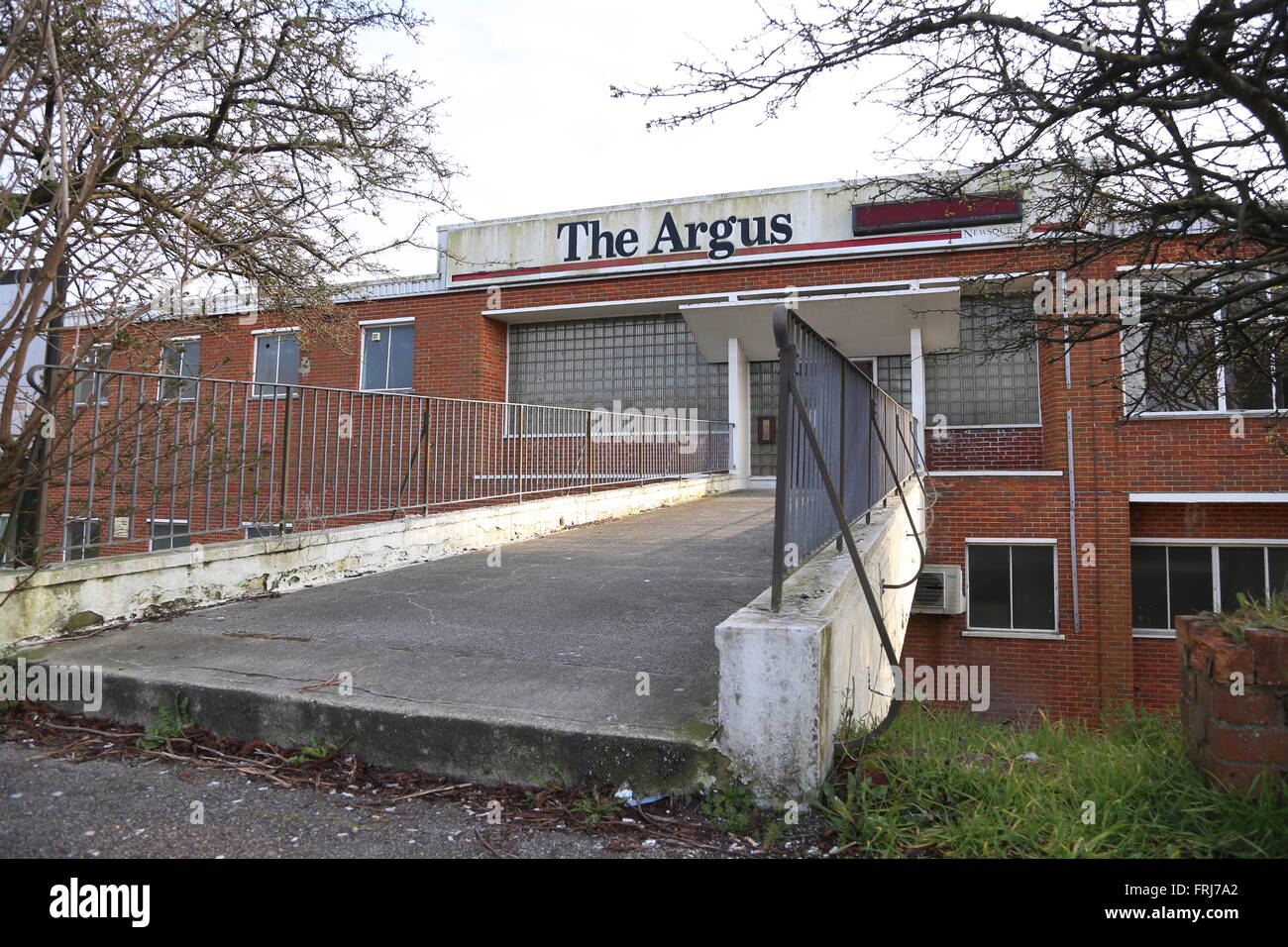 The former Hollingbury offices of The Argus Newspaper Brighton Stock ...