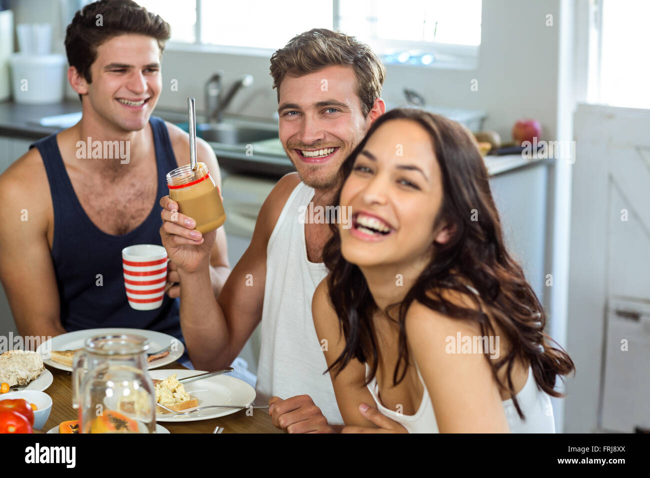 Breakfast friends hi-res stock photography and images - Alamy