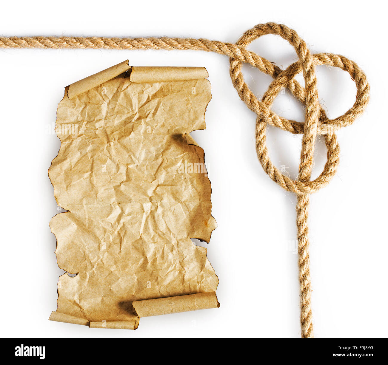 Unrolled map hi-res stock photography and images - Alamy