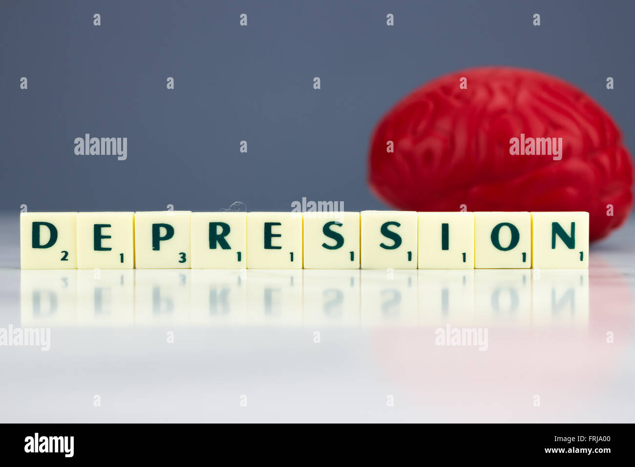 Depression brain hi-res stock photography and images - Alamy