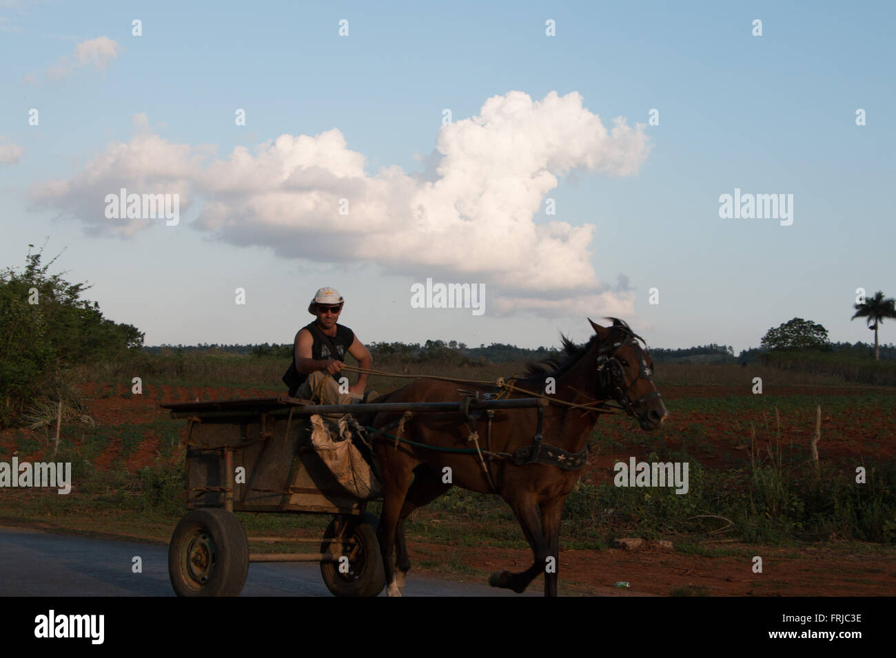 Farmer riding a horse hi-res stock photography and images - Alamy