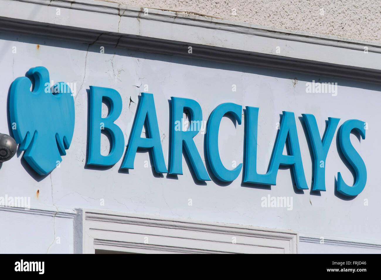 Barclays bank sign logo Stock Photo - Alamy