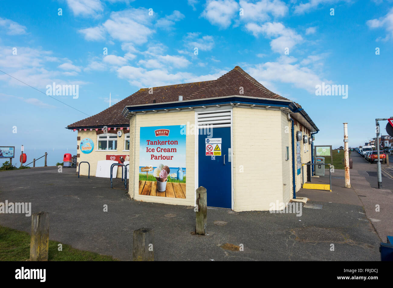 Tankerton Ice Cream Parlour Tankerton Slopes Whitstable Kent Stock ...