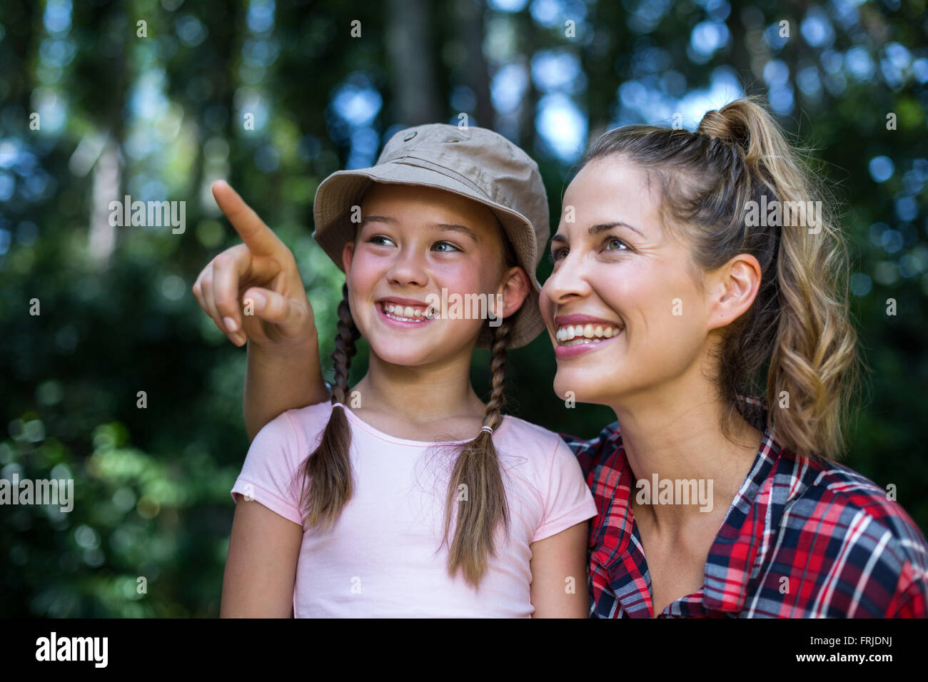 Mother pointing child hi-res stock photography and images - Alamy