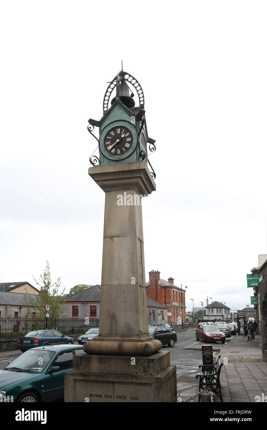 Clock Monument In Irish Town High Resolution Stock Photography and ...