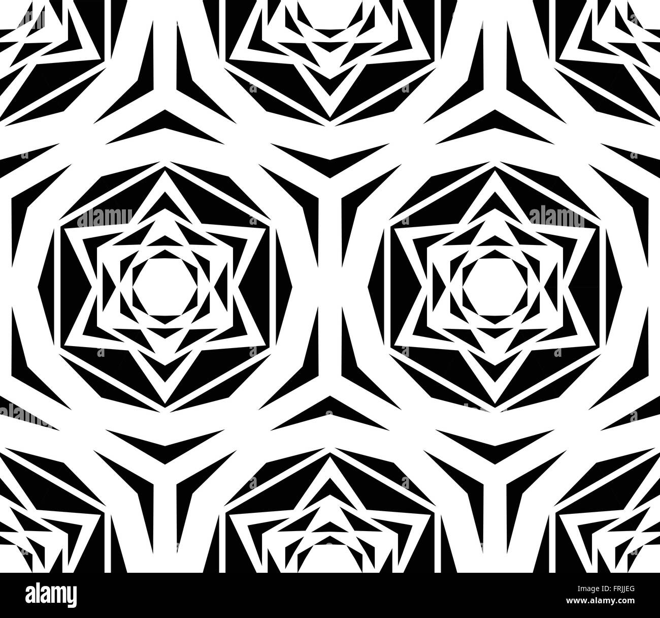 Geometric Black Rose Tile Pattern Stock Vector Image & Art - Alamy