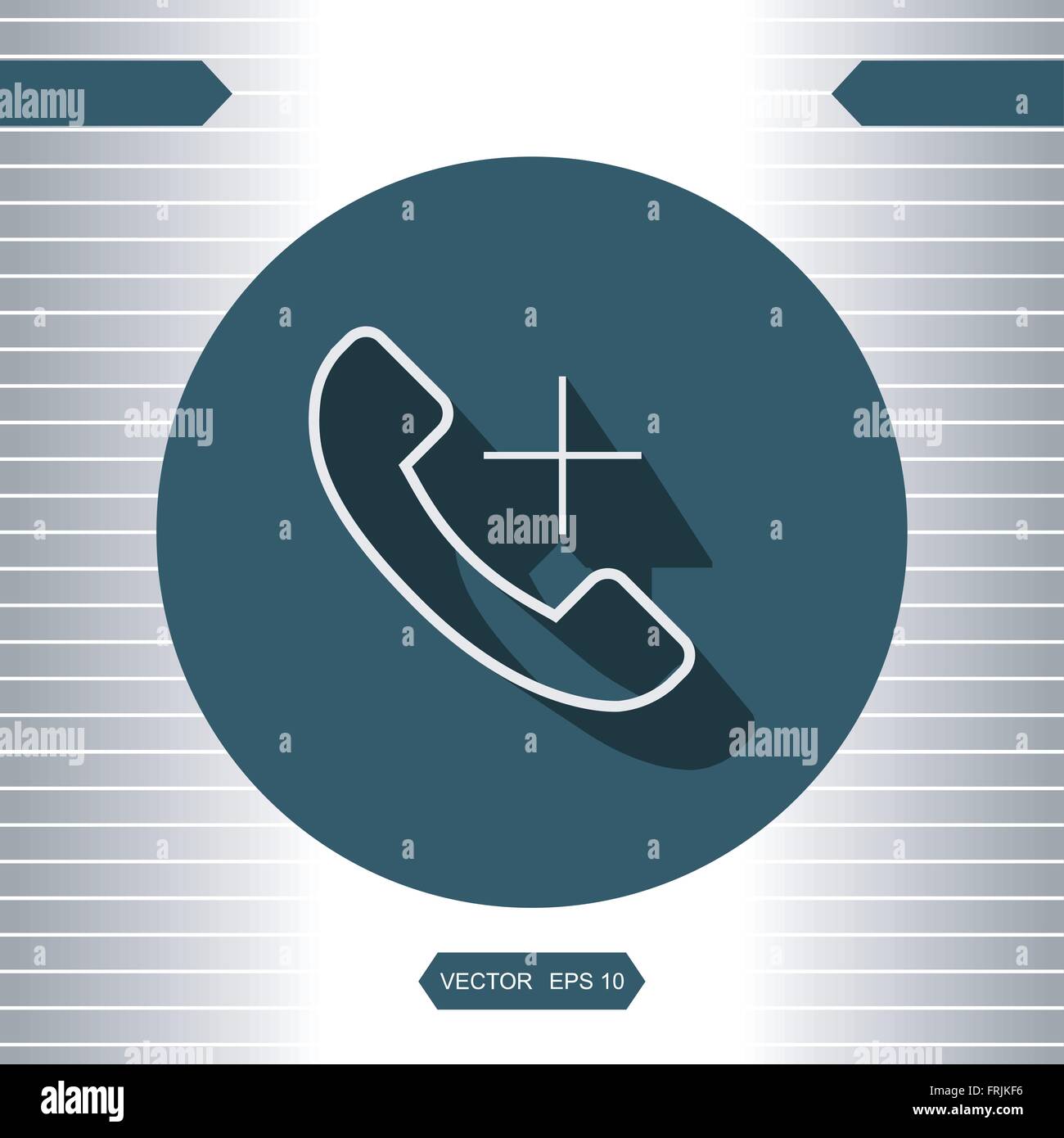 add phone icon Stock Vector Image & Art - Alamy