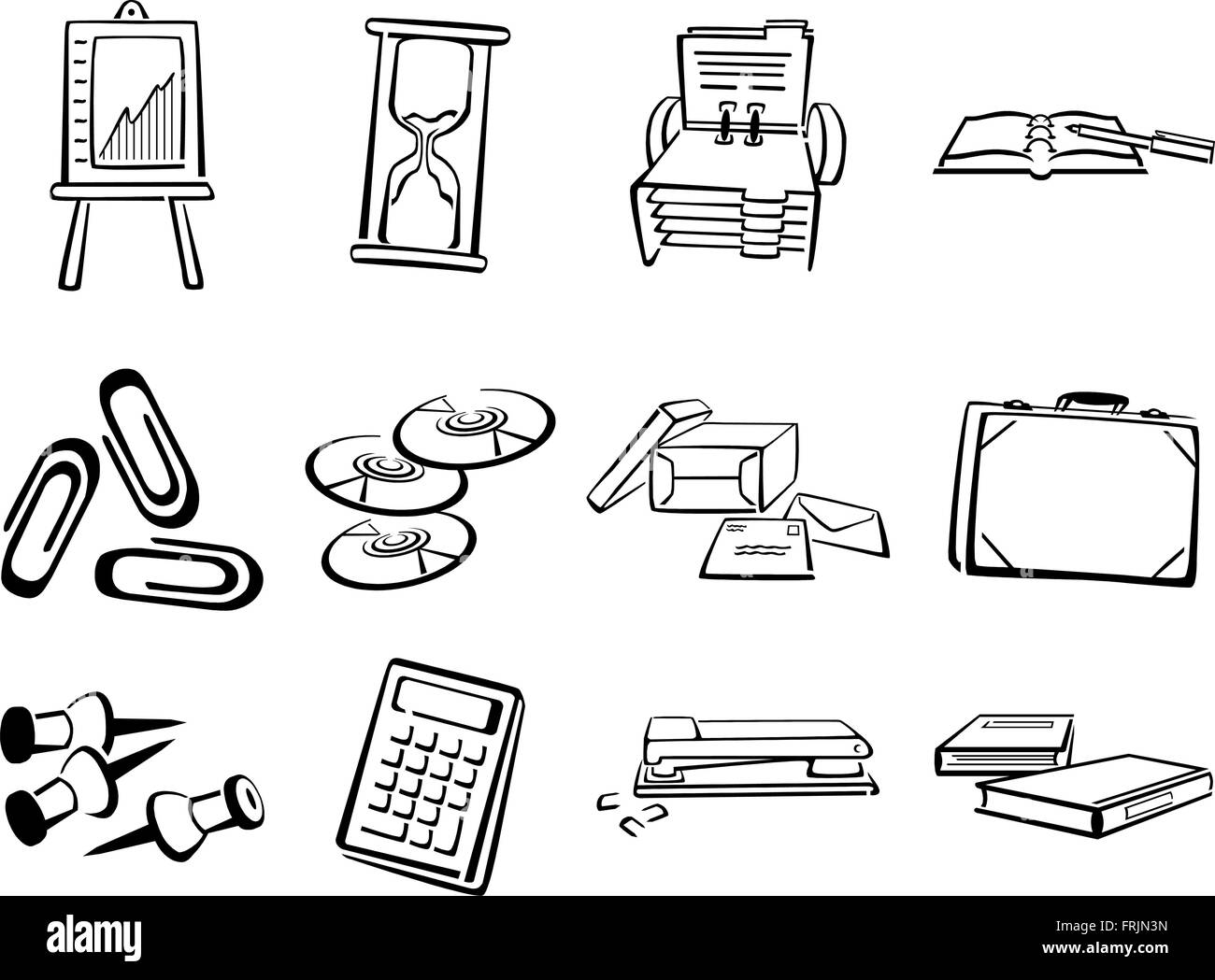 icons office tools Stock Vector Image & Art - Alamy