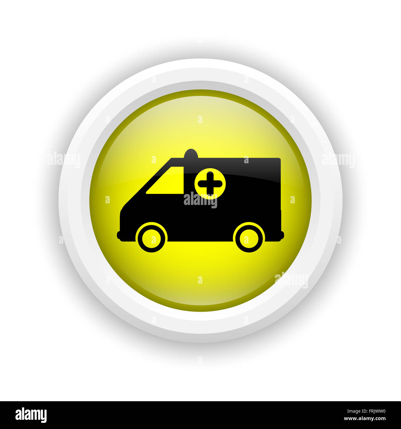 Urgent sign black round Cut Out Stock Images & Pictures - Alamy