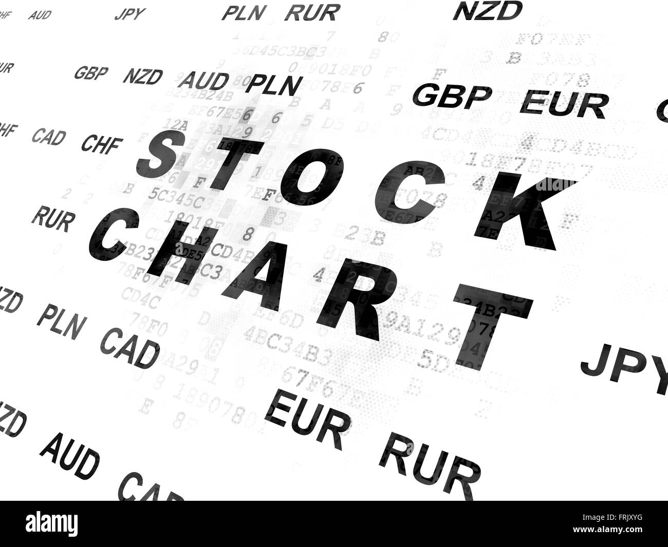 Business consulting financial chart Black and White Stock Photos ...