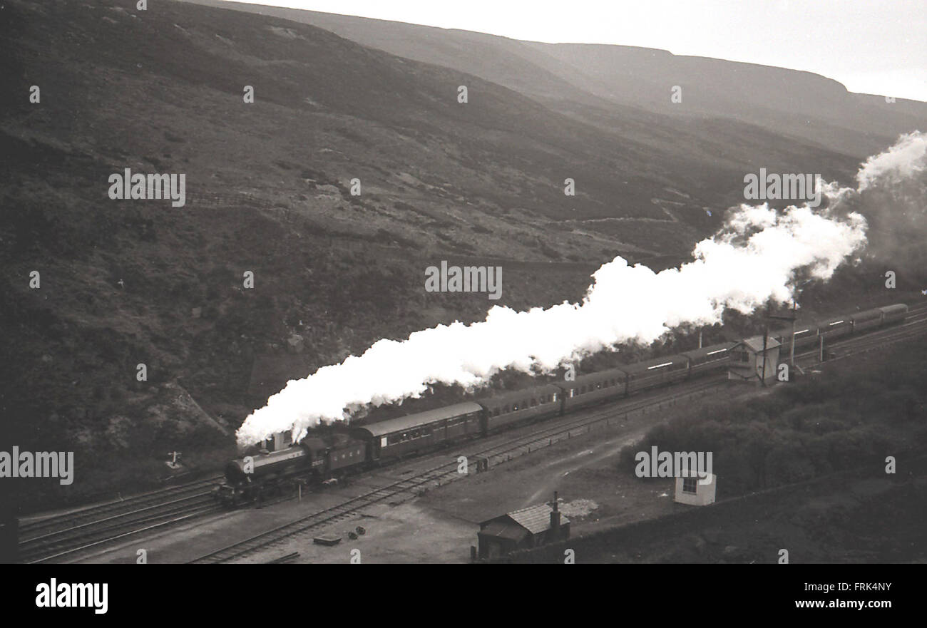 LNER C7 4-4-2 No.2970(?) approaching Woodhead Tunnel with a train Stock ...
