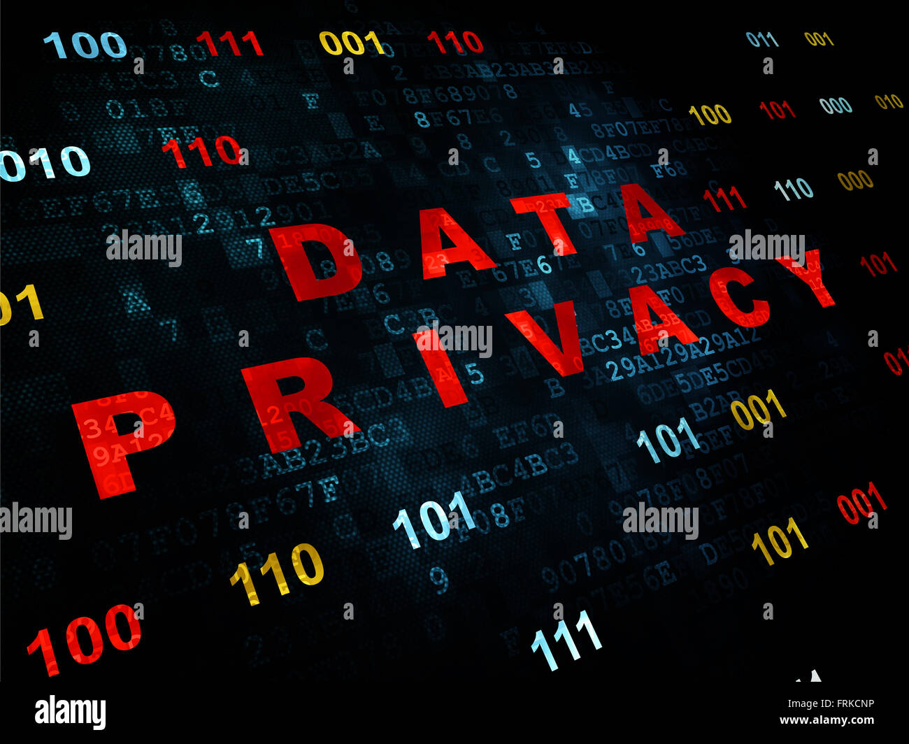 Protection concept: Data Privacy on Digital background Stock Photo - Alamy