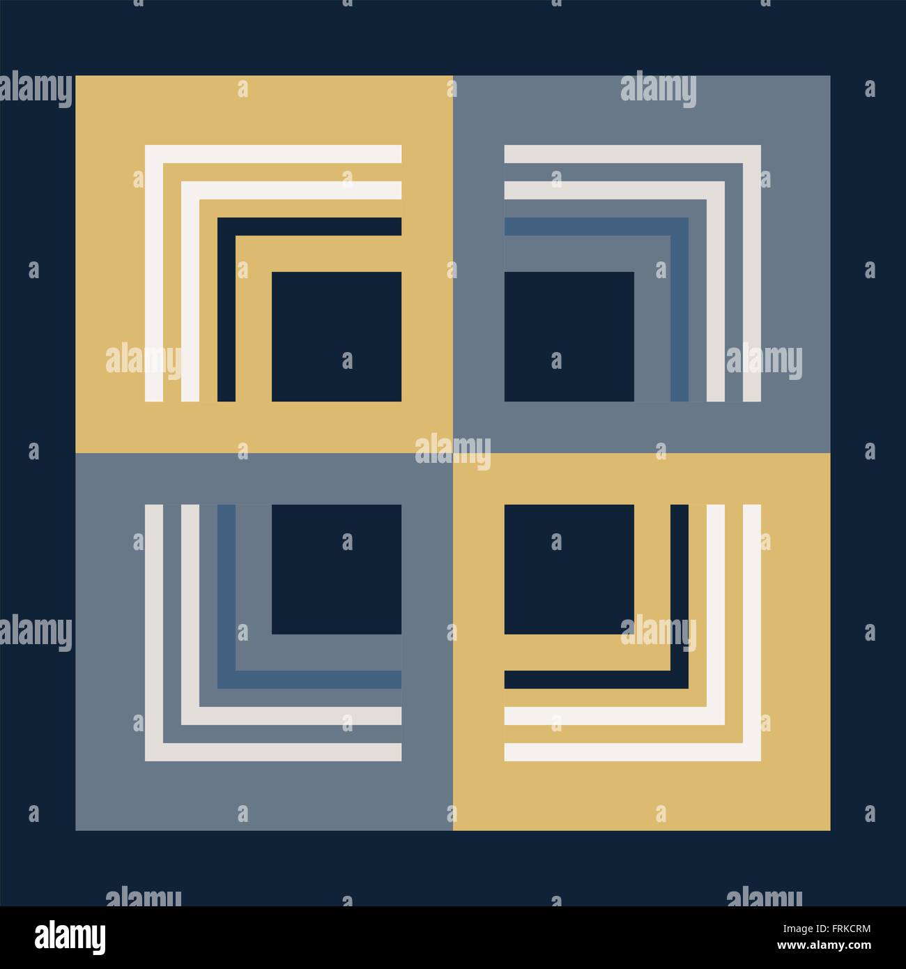 Repetitive round shapes Stock Vector Images - Alamy