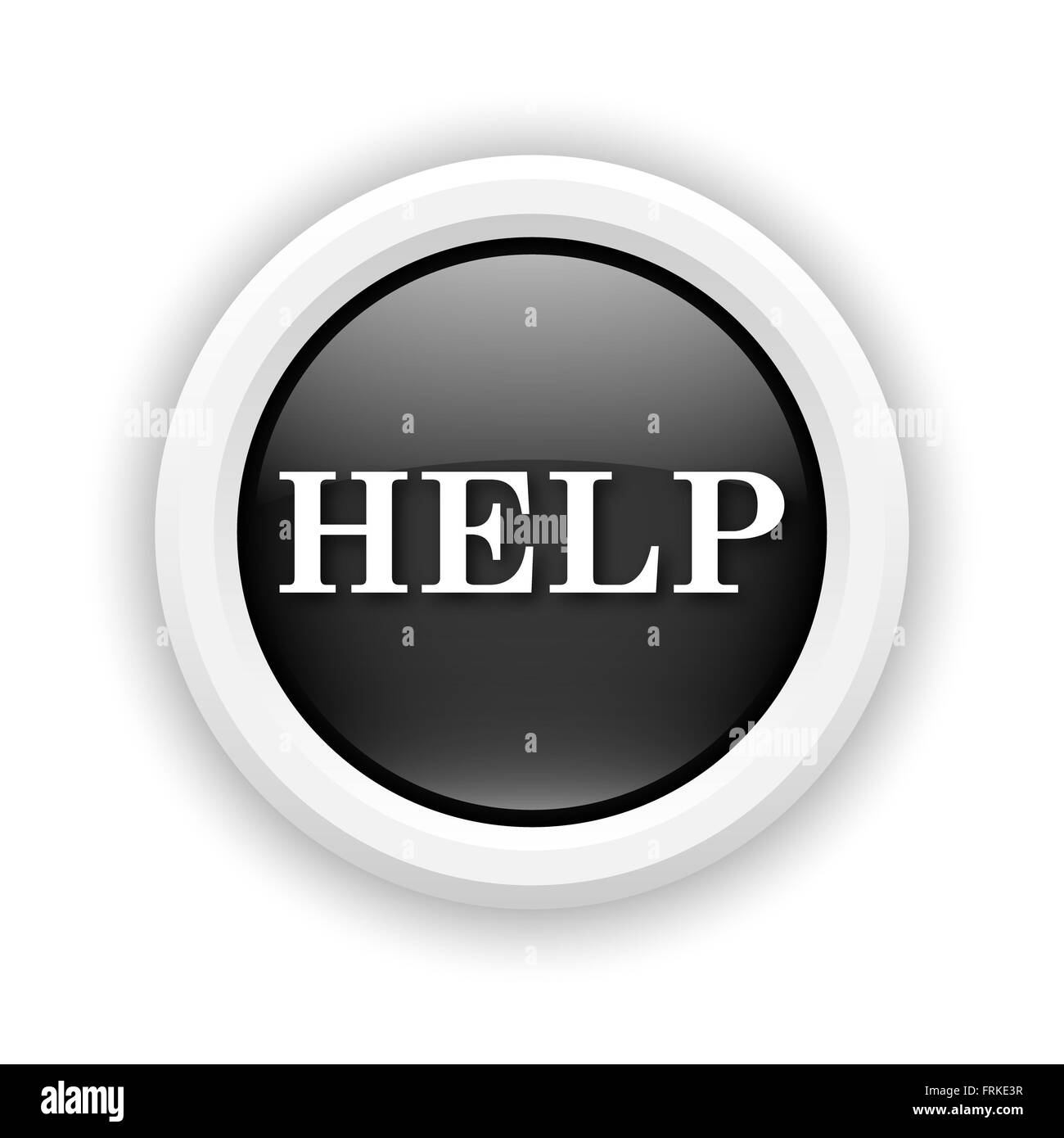 Plastic pushbutton Black and White Stock Photos & Images - Alamy