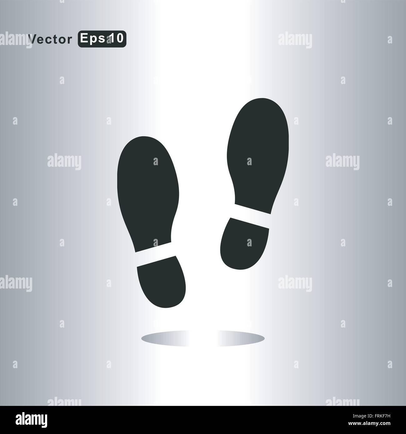 Shoe prints Stock Vector Images - Alamy