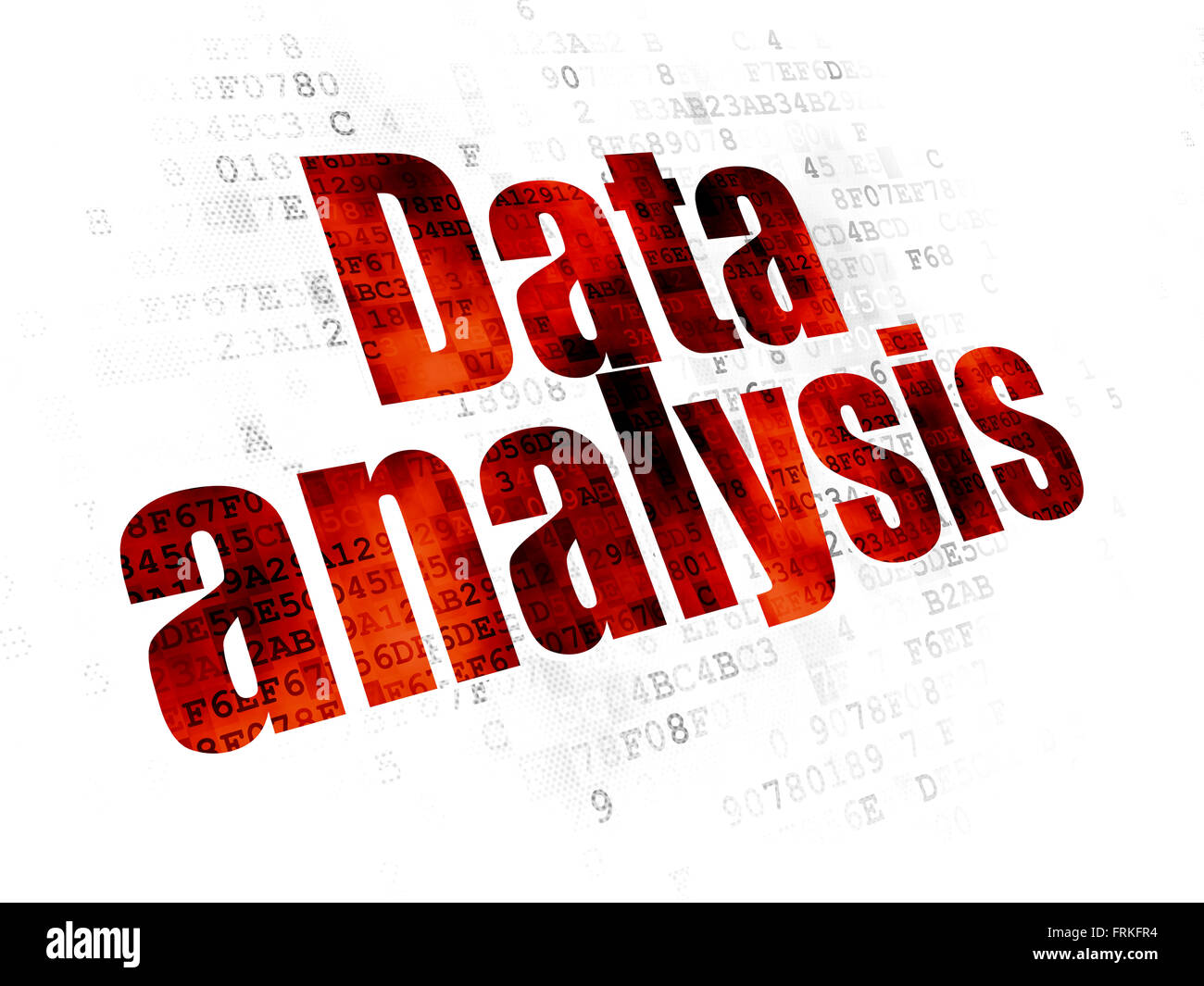 Data concept: Data Analysis on Digital background Stock Photo - Alamy