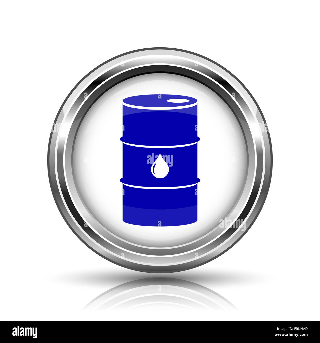 Shiny glossy icon - internet metallic button Stock Photo - Alamy