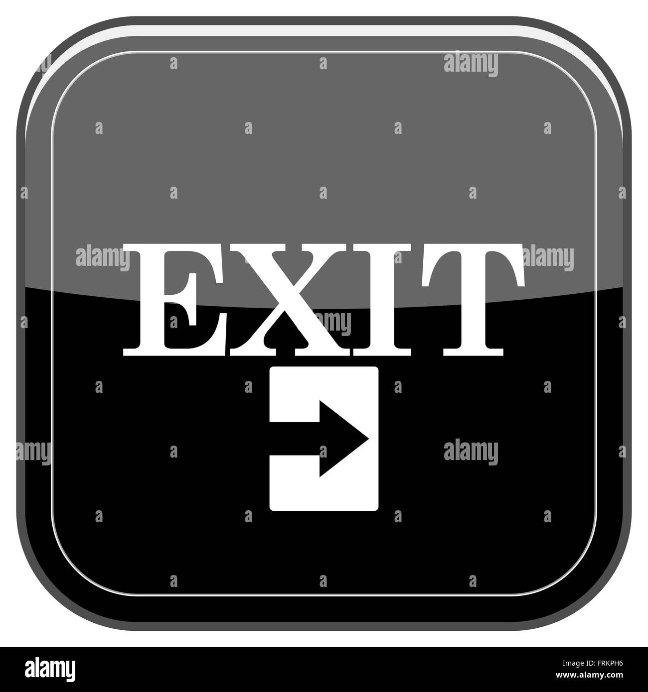 Push button to exit Black and White Stock Photos & Images - Alamy