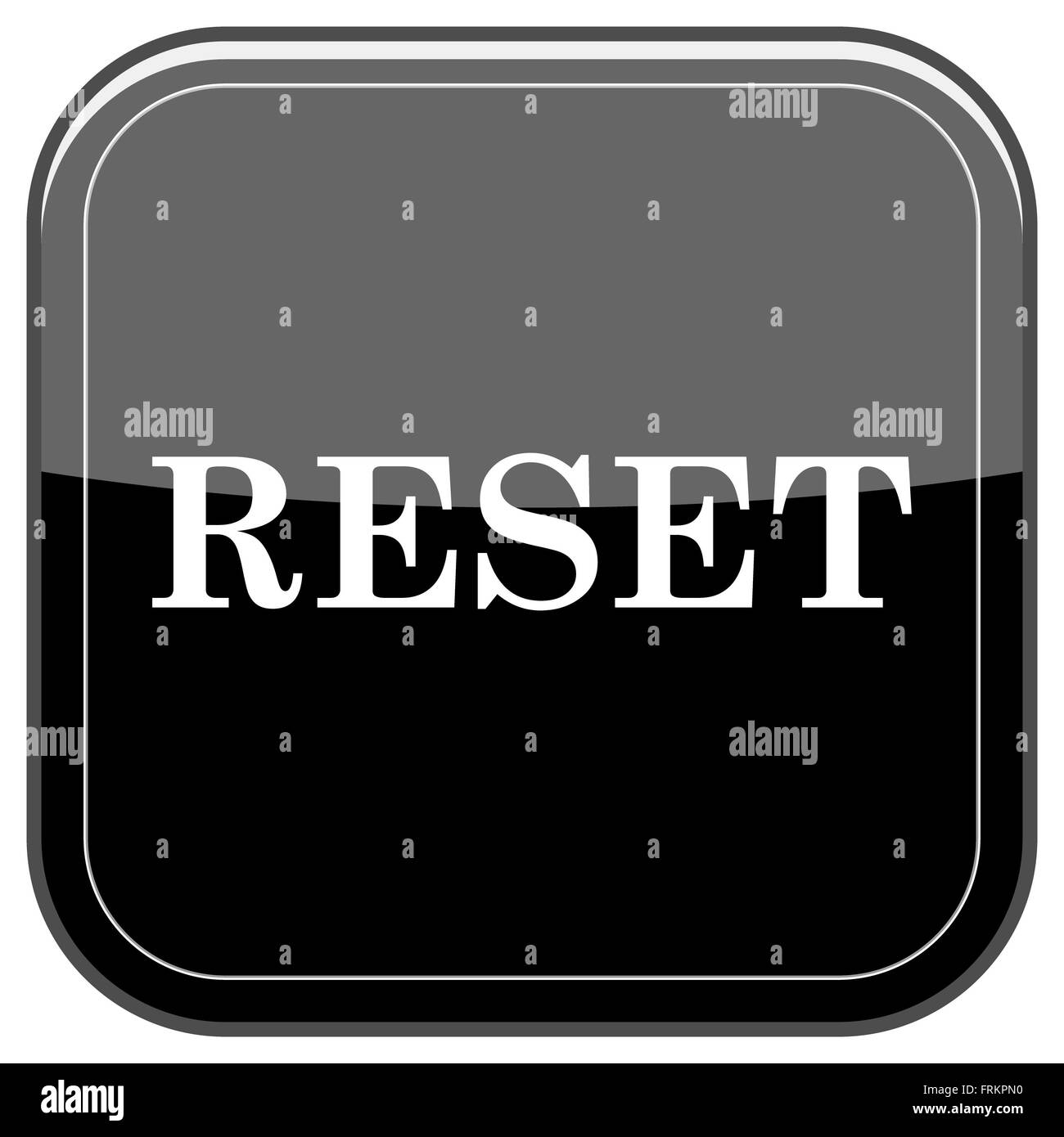 Press the reset button Black and White Stock Photos & Images - Alamy