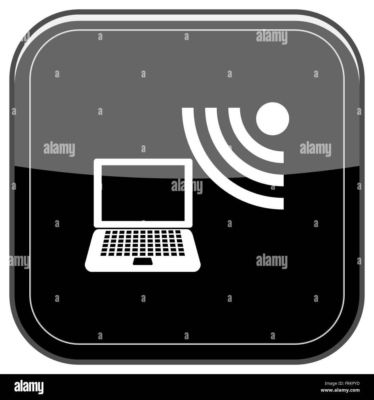 Banner data center digital connection Black and White Stock Photos ...