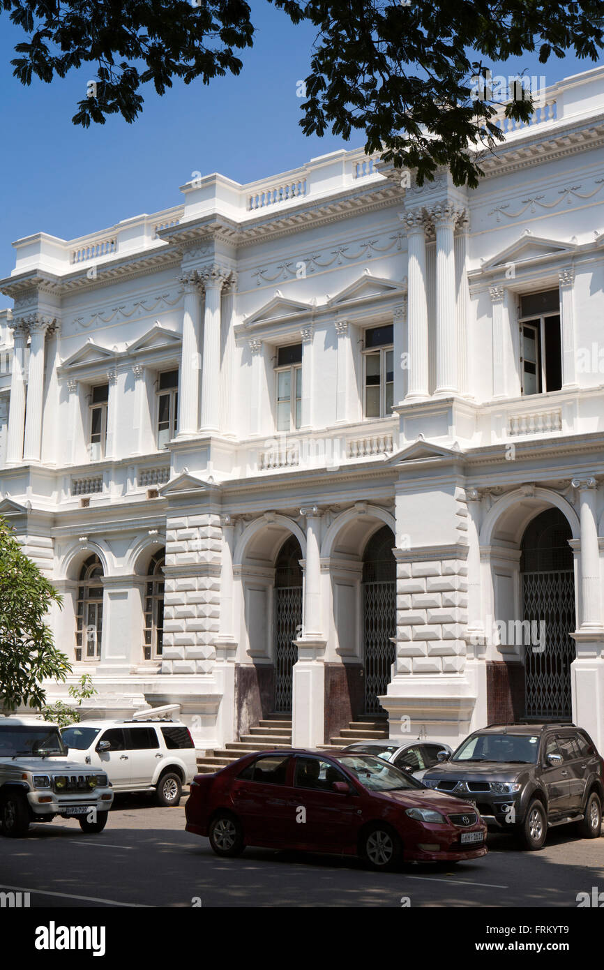 Sri Lanka, Colombo, Fort, Janadhipathi Mawatha, newly restored General ...