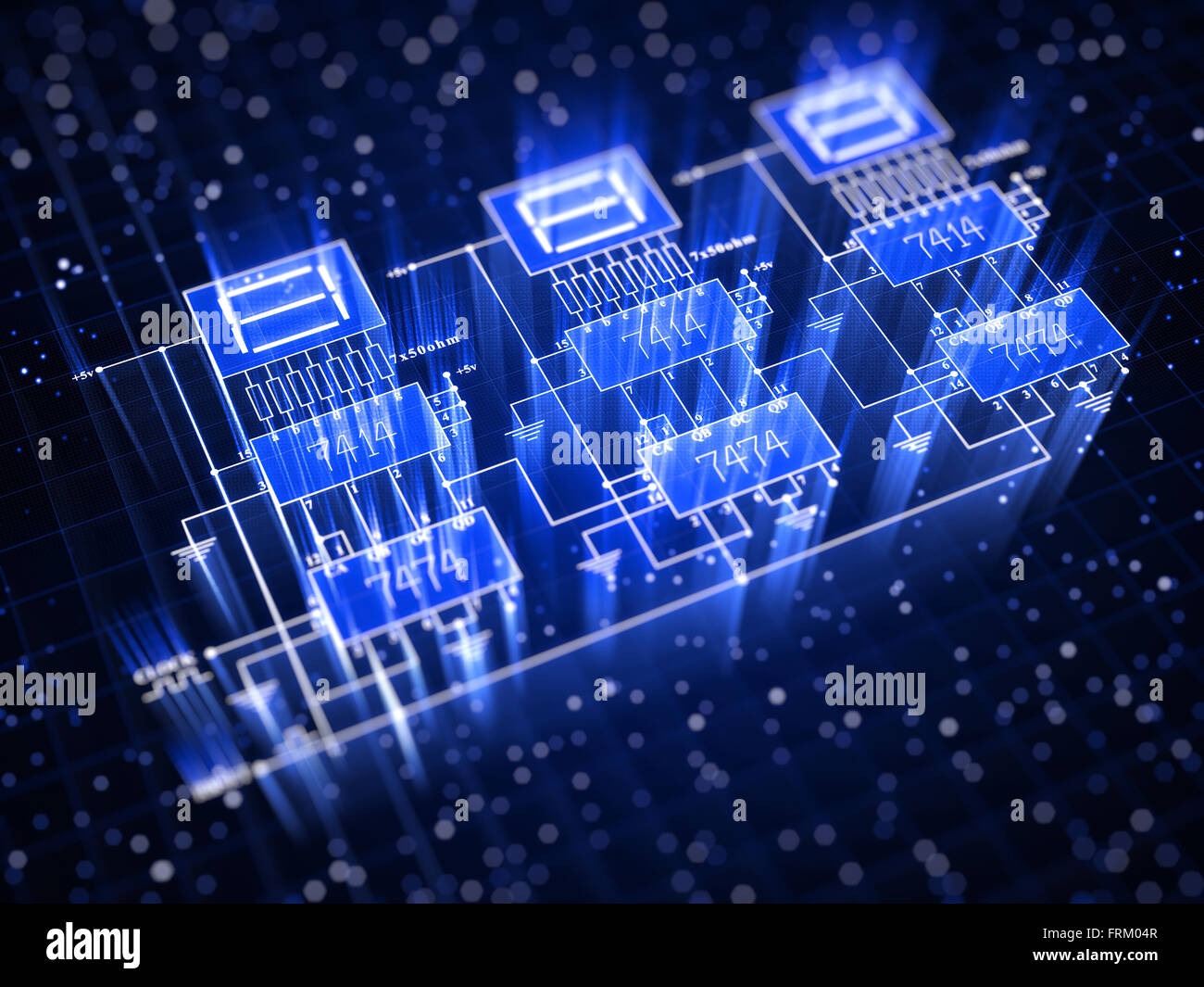 Computer Design Integrated Circuit Stock Photos & Computer Design ...