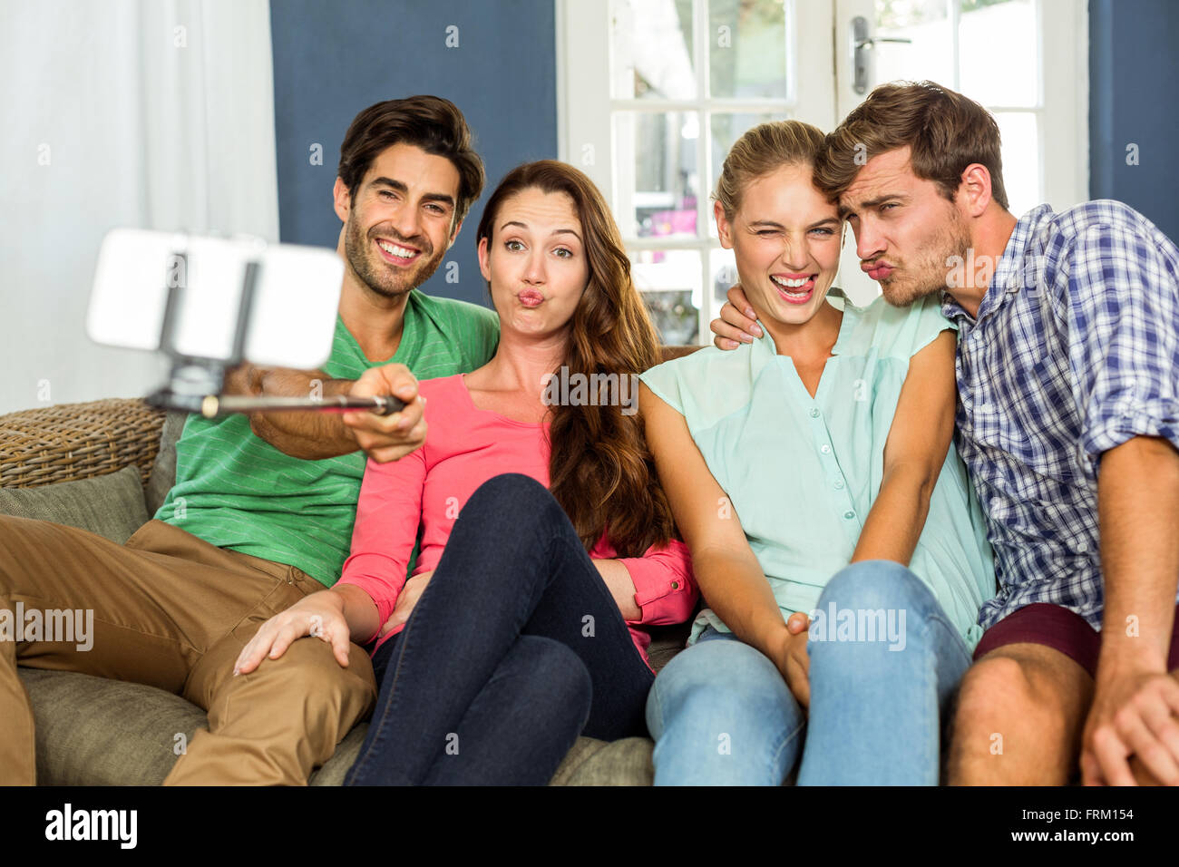Joyful selfie hi-res stock photography and images - Alamy
