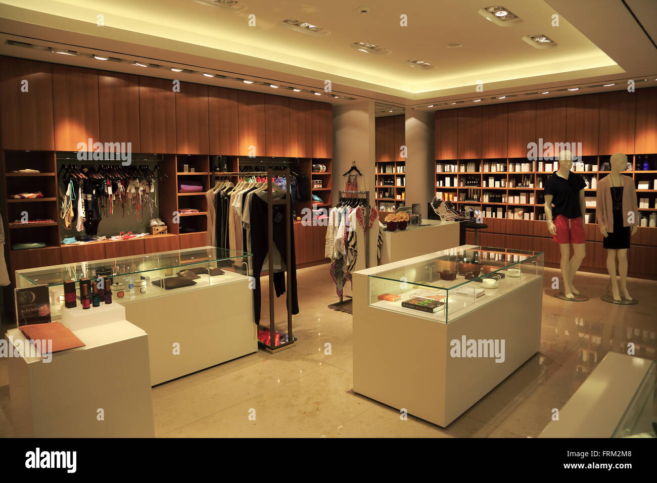 The boutique shop inside of the Dolder Grand Hotel. Zurich, Switzerland ...