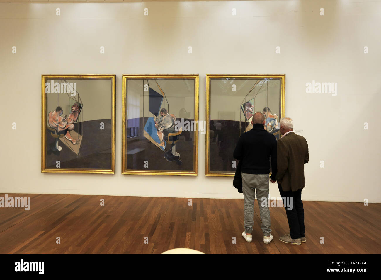 The interior of the Kunsthaus Zurich Fine Art Museum, Zurich ...