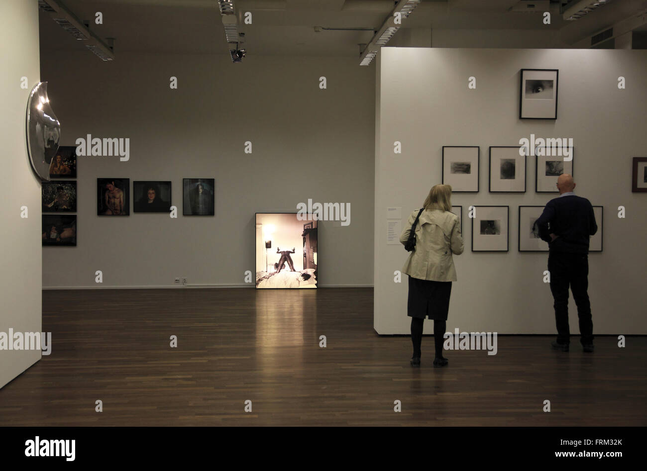 The interior of the Kunsthaus Zurich Fine Art Museum, Zurich ...