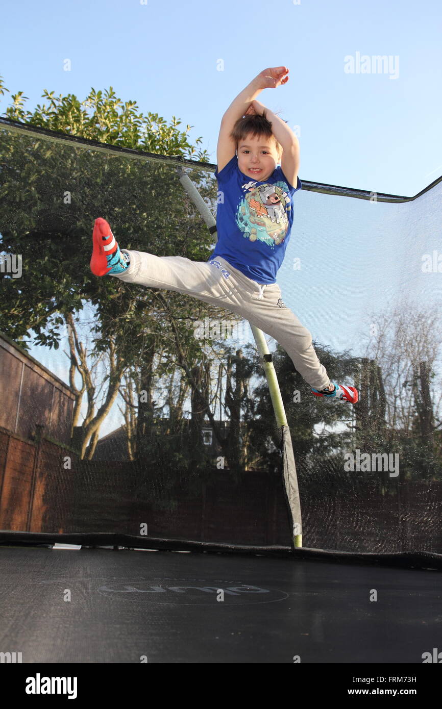 Trampoline jump hi-res stock photography and images - Alamy