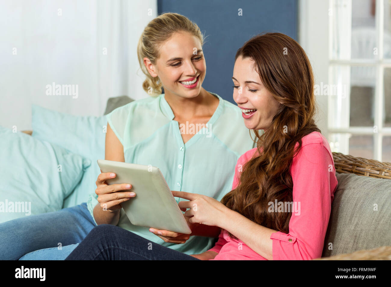 Female friends talking using hi-res stock photography and images - Alamy