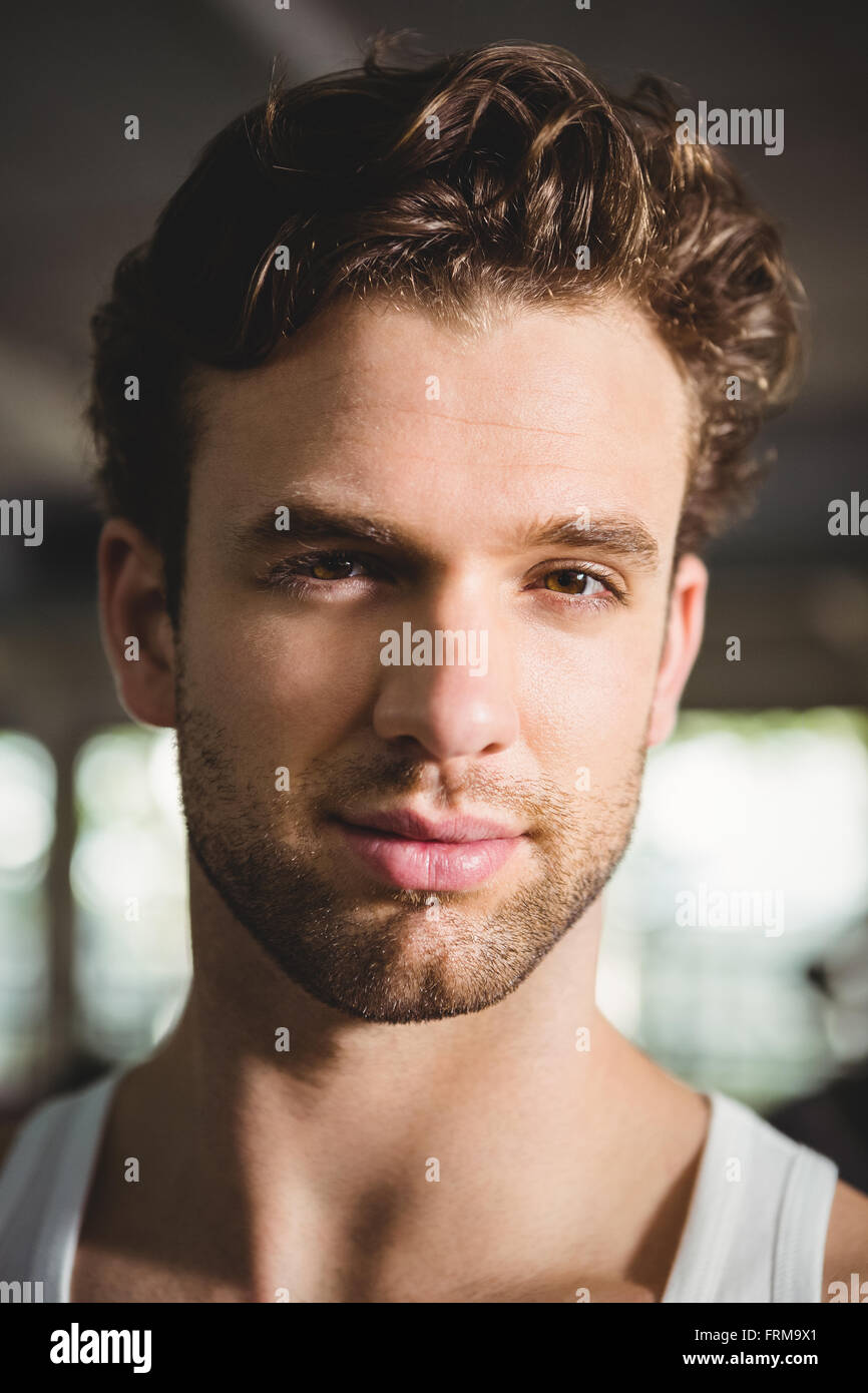 Handsome man gym hi-res stock photography and images - Alamy