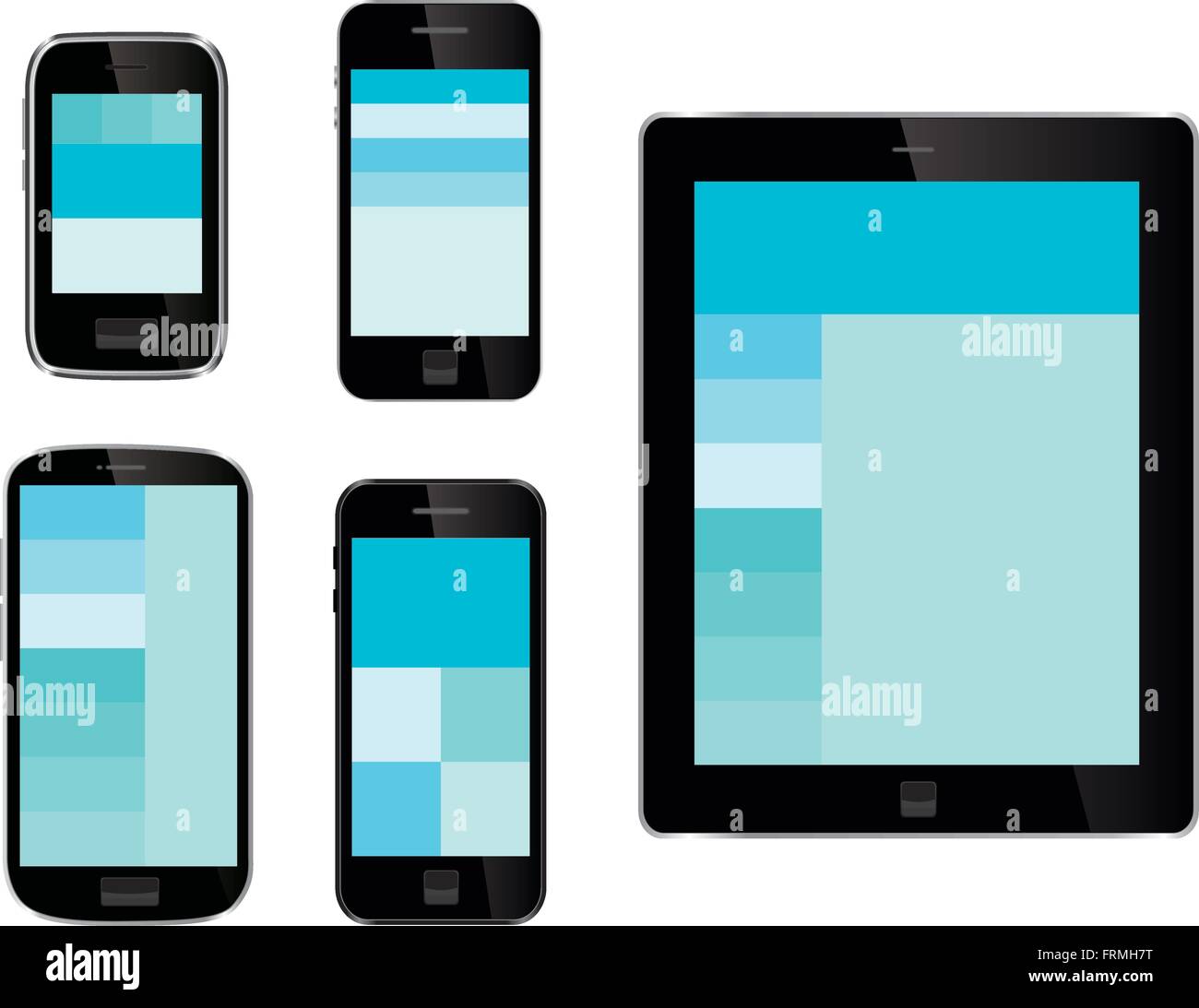 mobile phone devices Stock Vector Image & Art - Alamy