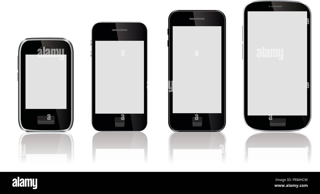 mobile phone devices Stock Vector Image & Art - Alamy