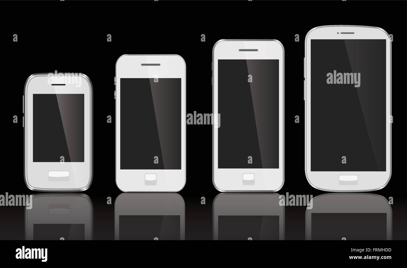 mobile phone devices Stock Vector Image & Art - Alamy