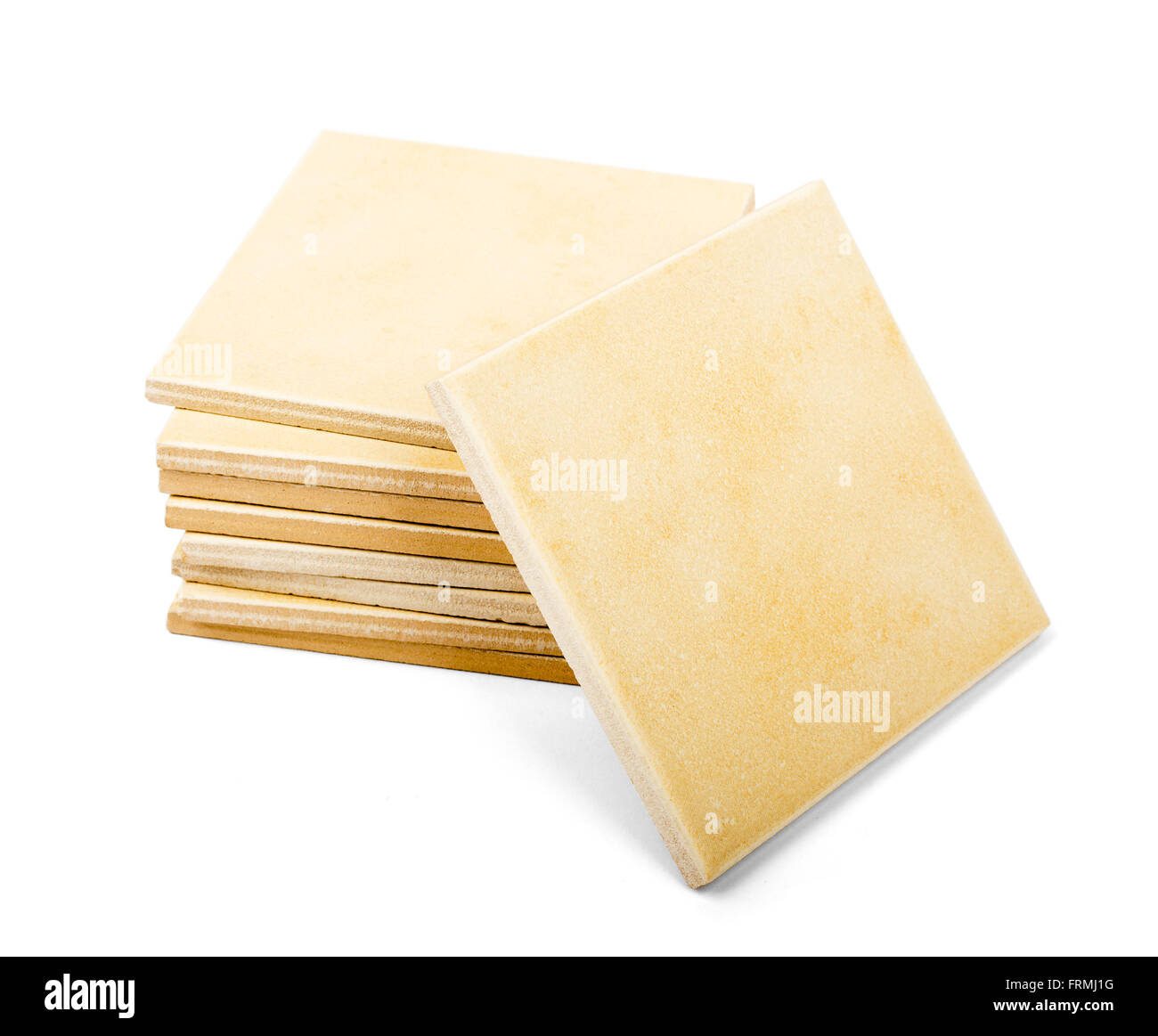 Stack of tiles Stock Photo - Alamy