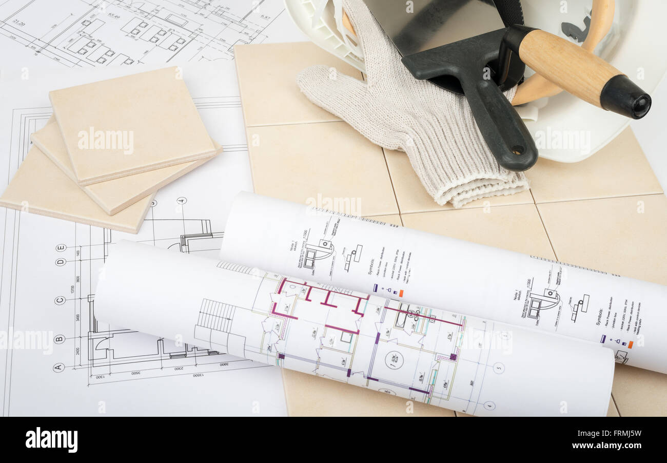 Set of tiles Stock Photo - Alamy