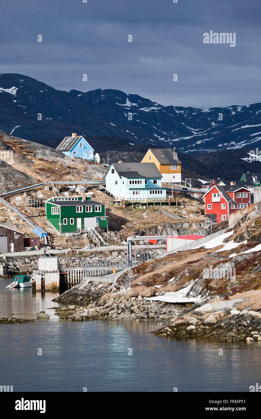 Paamiut in Greenland Stock Photo - Alamy