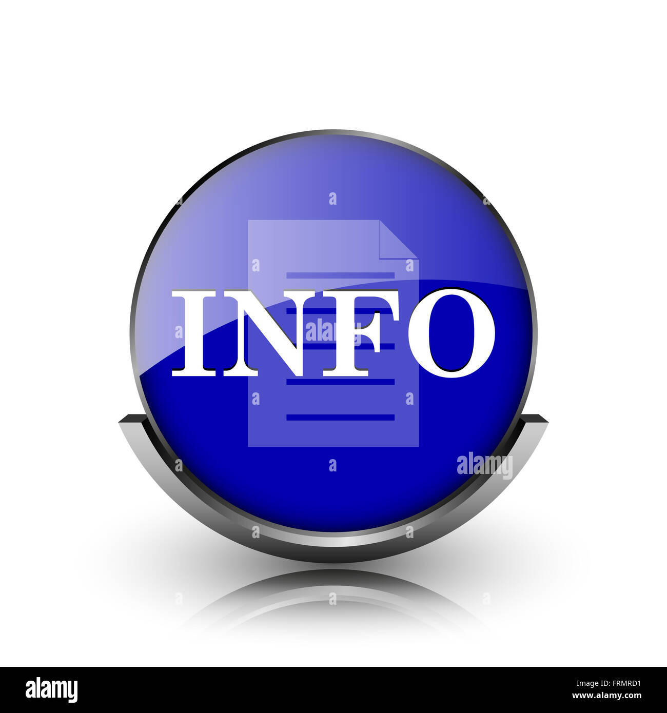 Blue ribbon panel Cut Out Stock Images & Pictures - Alamy